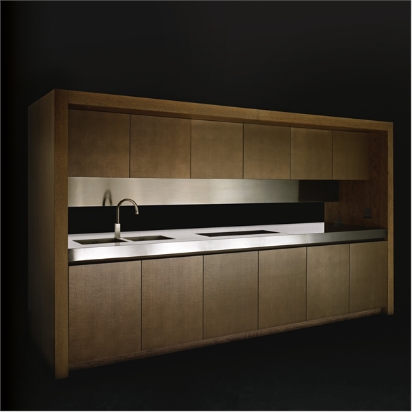 Elegant Wooden Kitchen – Bridge by Armani/Dada | DigsDigs