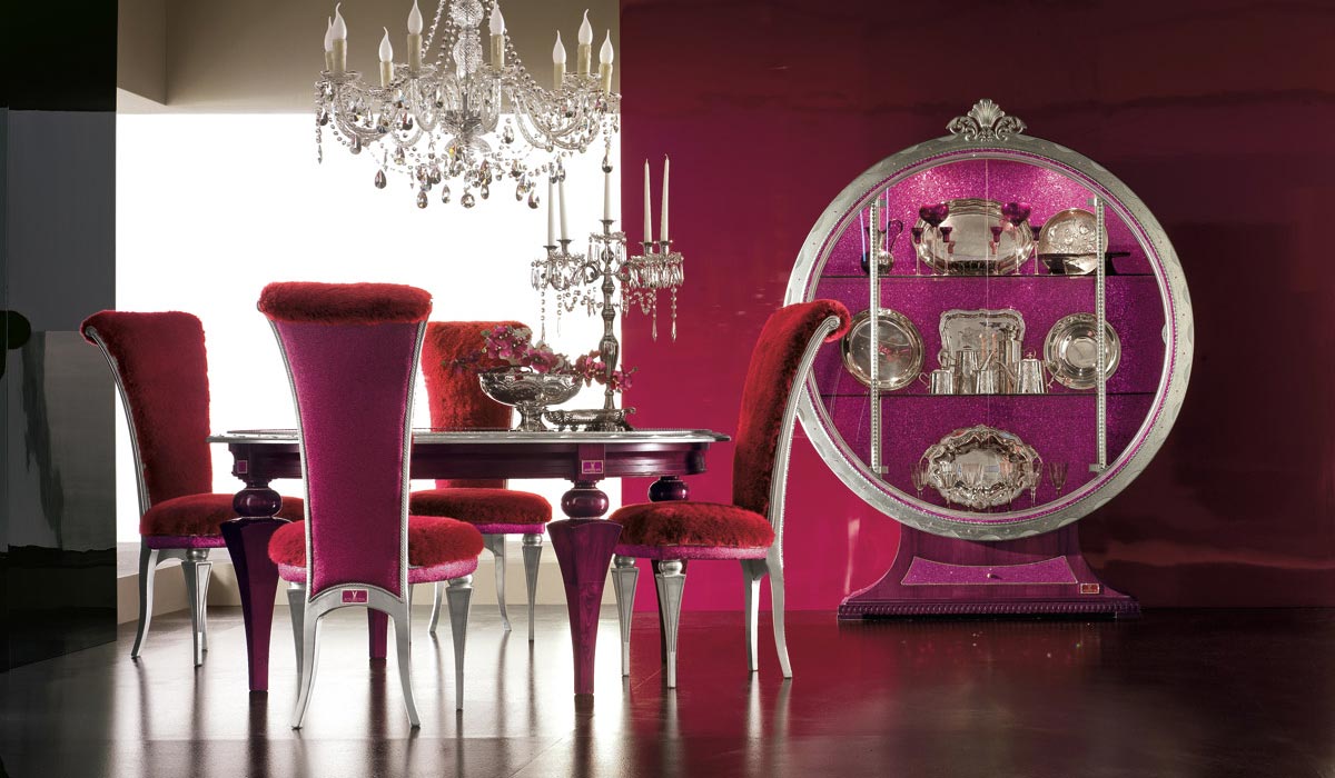 Luxury Dining Room Set - Tiffany by AltaModa - DigsDigs