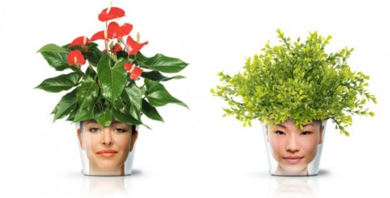 Funky Pots For Flowers - DigsDigs