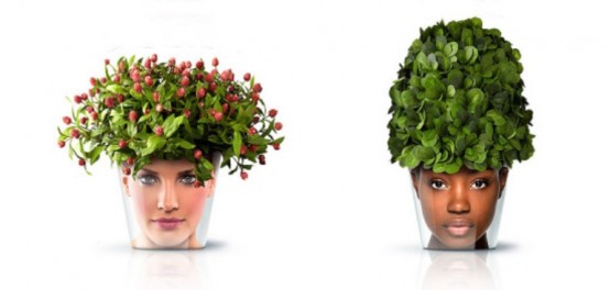 Funky Pots For Flowers - DigsDigs