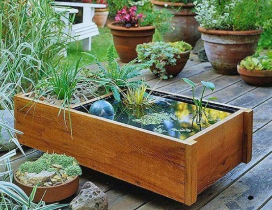 56 Awesome Mini Ponds To Complete Your Outdoor Décor - DigsDigs