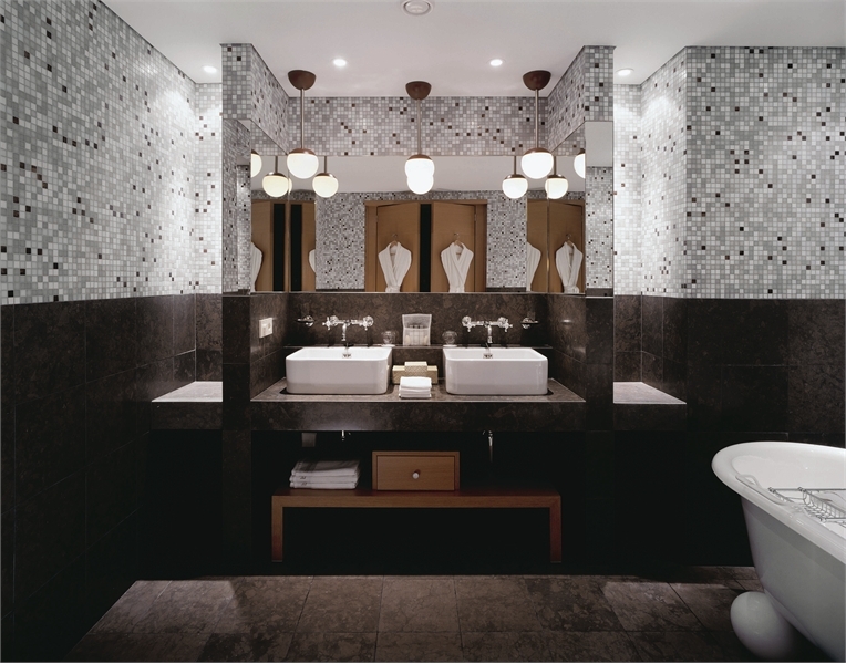 Decorating Rooms with Mosaic Glass Tiles from Bisazza - DigsDigs