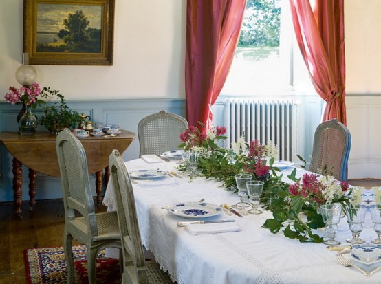 75 Charming French Dining Room Design Ideas - DigsDigs