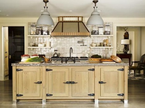35 Charming Provence-Styled Kitchens You’ll Never Want To Leave - DigsDigs