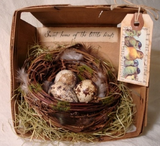 27 Charming Vintage Easter Décor Ideas - DigsDigs