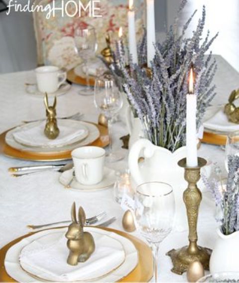 27 Charming Vintage Easter Décor Ideas - DigsDigs