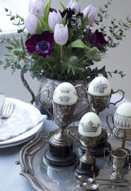 27 Charming Vintage Easter Décor Ideas - DigsDigs