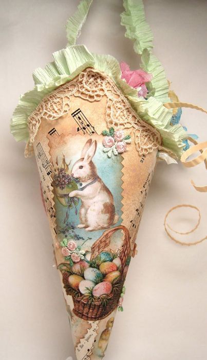 27 Charming Vintage Easter Décor Ideas - DigsDigs