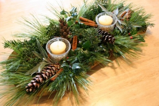 75 Charming Winter Centerpieces - DigsDigs