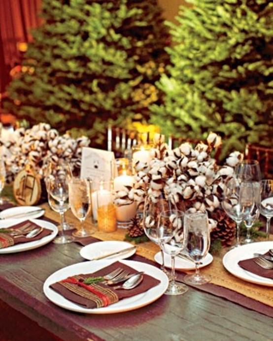 75 Charming Winter Centerpieces - DigsDigs