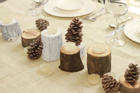 75 Charming Winter Centerpieces - DigsDigs