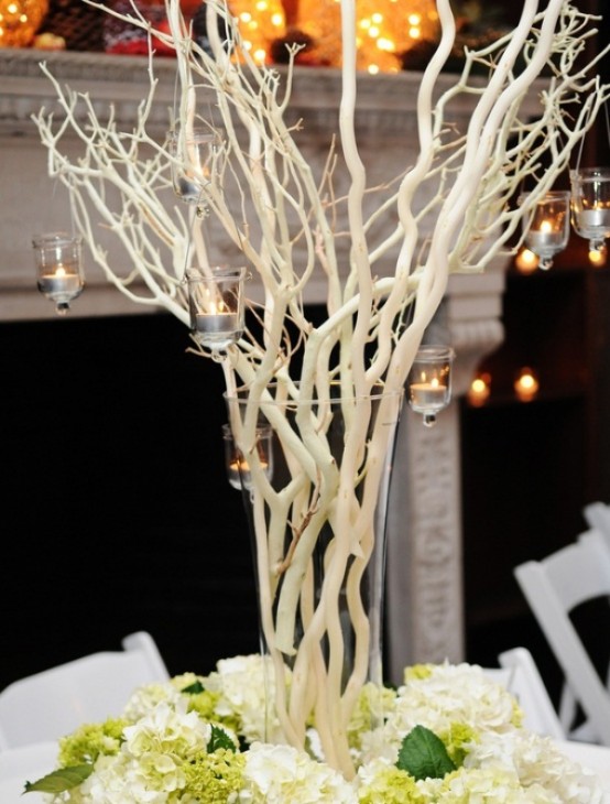 75 Charming Winter Centerpieces - DigsDigs