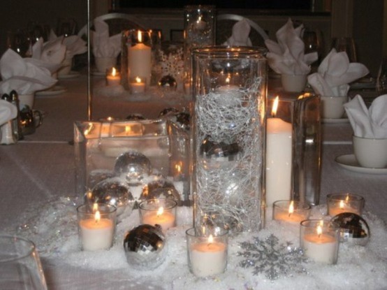 75 Charming Winter Centerpieces - DigsDigs