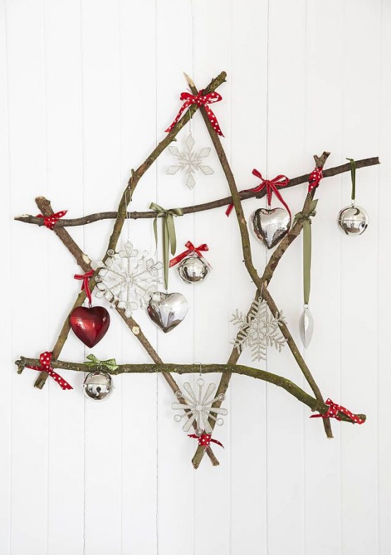 Christmas Decorating With Stars: 43 Gorgeous Ideas - DigsDigs
