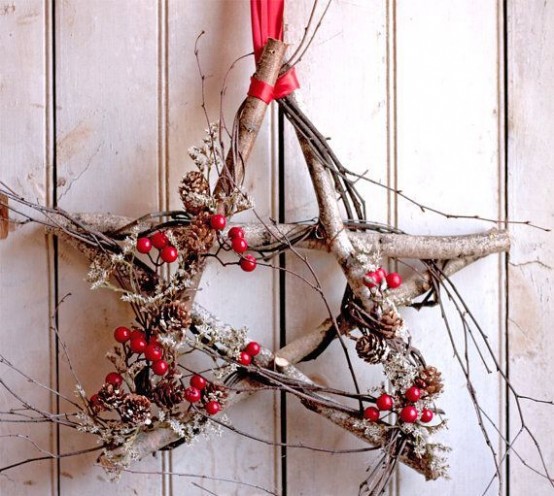 Christmas Decorating With Stars: 43 Gorgeous Ideas - DigsDigs