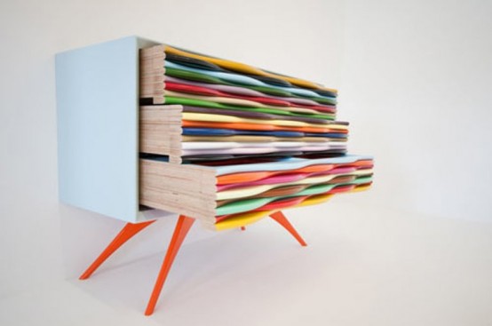 Colorful Candy-Like Sideboard - DigsDigs