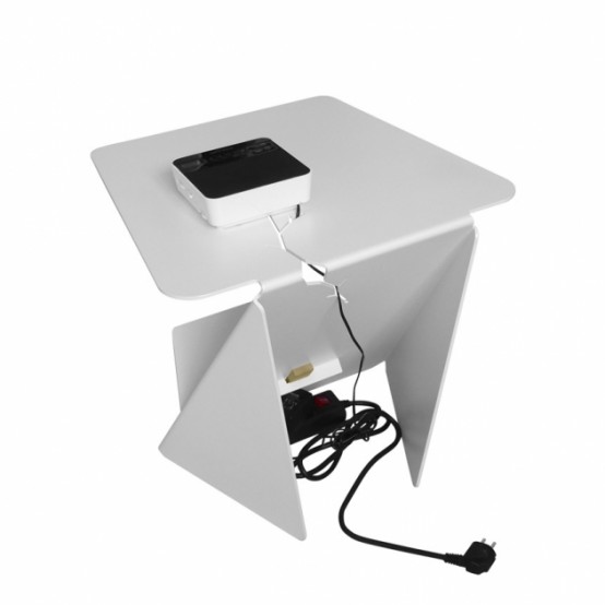 Compact Desks and Tables With Thoughtful Storage and Cable Management ...