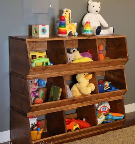 39 Cool And Easy Kids’ Toys Organizing Ideas - DigsDigs