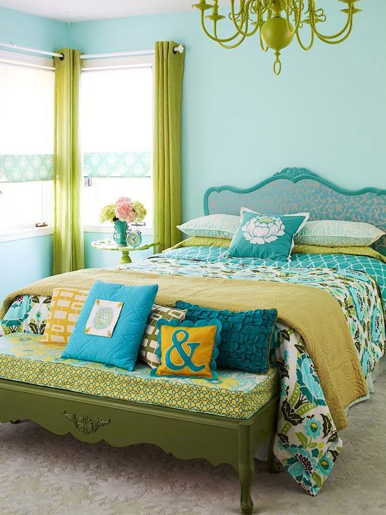 26 Cool Colorful Design Ideas For Any Kind Of Bedroom - DigsDigs