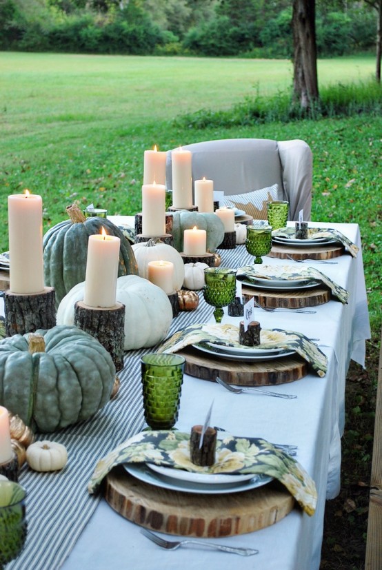 90 Cool Fall Table Settings For Special Occasions And Not Only - DigsDigs