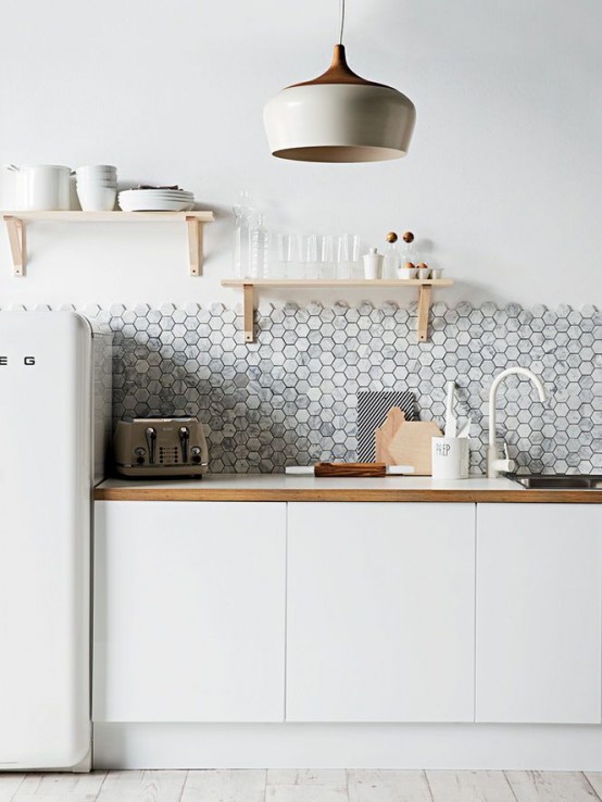 44 Cool Geometric Kitchen Décor Ideas To Rock - DigsDigs