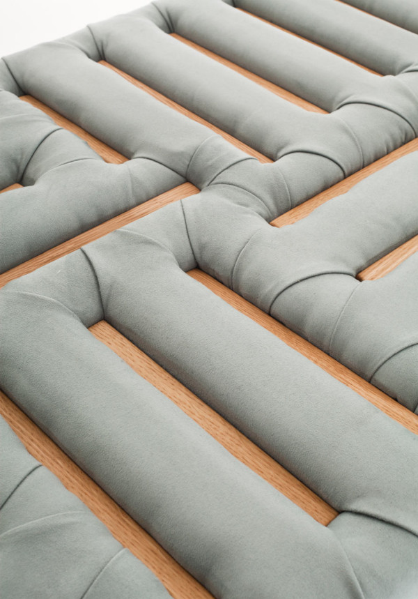 Cool Lounge Made With A Traditional Upholstery Technique - DigsDigs