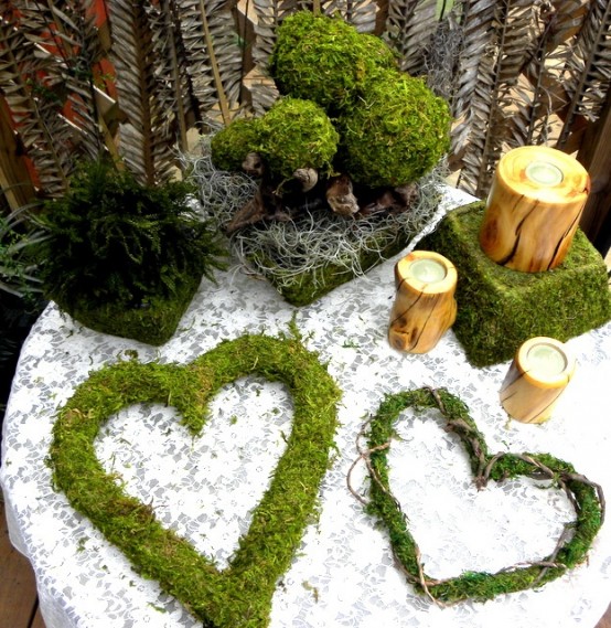 45 Cool Spring Moss Outdoor And Indoor Décor Ideas - DigsDigs