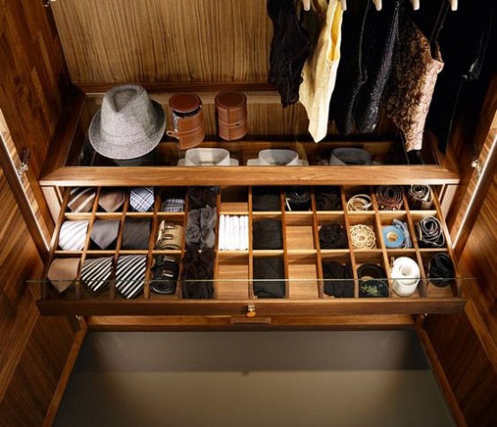 21 Cool Ways To Organize Men Accessories At Home - DigsDigs