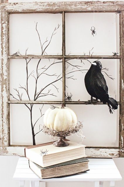 54 Cozy Rustic Halloween Decor Ideas - DigsDigs