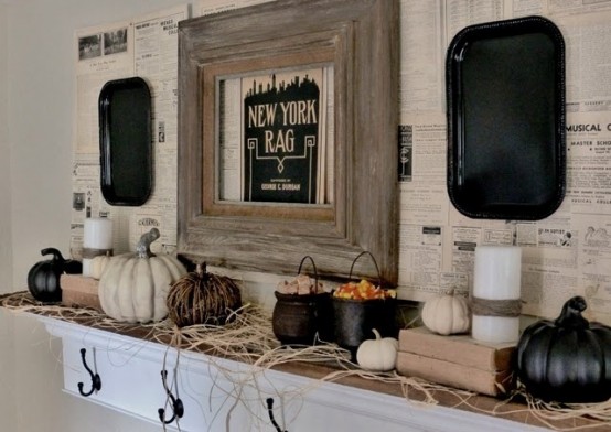 54 Cozy Rustic Halloween Decor Ideas - DigsDigs