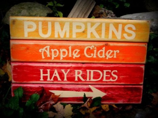 56 Creative And Cute Fall Signs To Welcome Autumn - DigsDigs