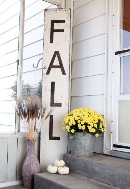56 Creative And Cute Fall Signs To Welcome Autumn - DigsDigs
