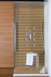 Minimalist Cube Shower Boxes - DigsDigs