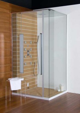 Minimalist Cube Shower Boxes - DigsDigs