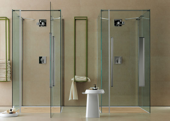 Minimalist Cube Shower Boxes - DigsDigs