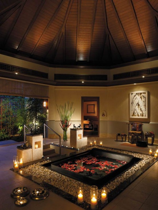 48 Dreamy Sunken Bathtubs To Relax In Digsdigs