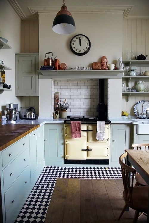 61 Fabulous Vintage Kitchen Designs To Die For - DigsDigs