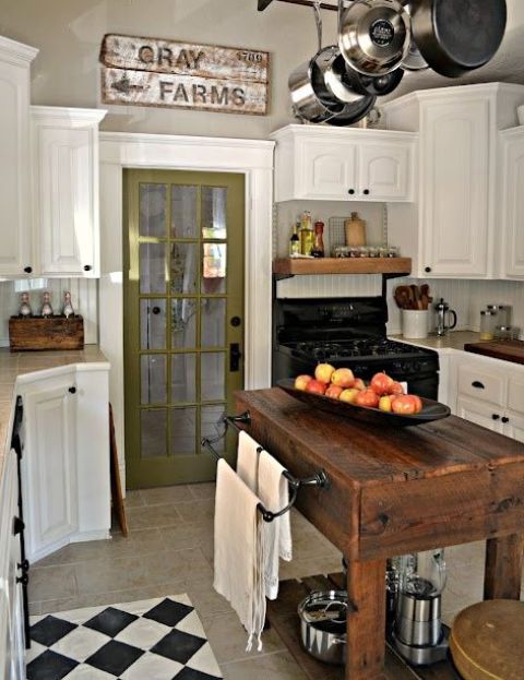 61 Fabulous Vintage Kitchen Designs To Die For - DigsDigs