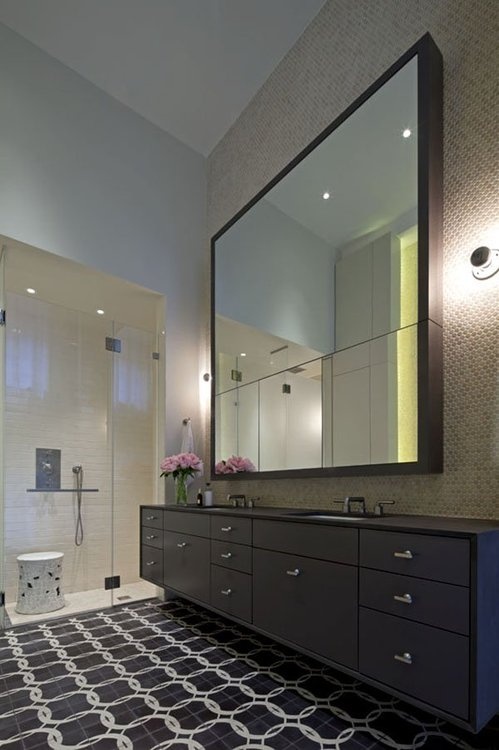 38 Functional And Stylish Bathroom Mirrors - DigsDigs