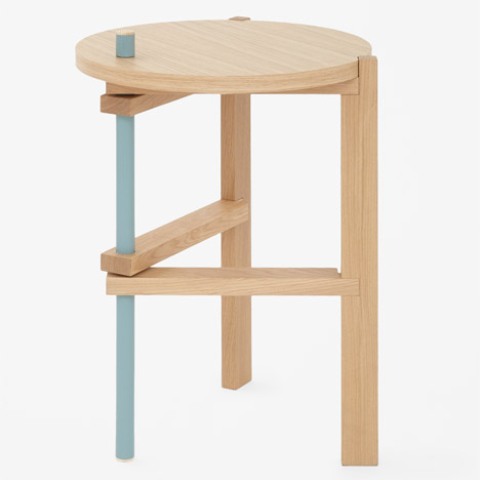 Functional Three-Legged Tables With Minimal Aesthetics - DigsDigs