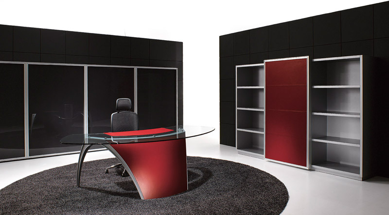 Futuristic Desks for Home Office – Luna By Uffix - DigsDigs