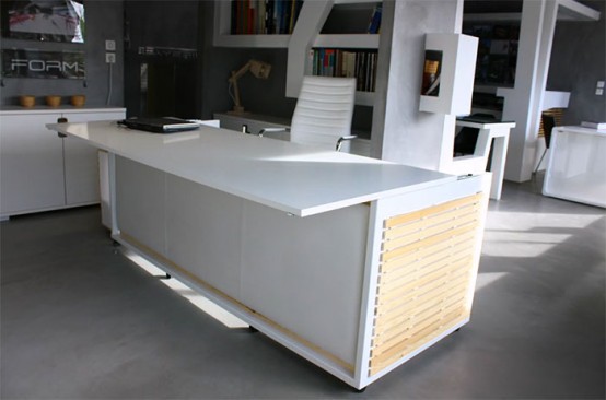 Hard Worker Dream: Nap Desk With A Sleeping Space - DigsDigs