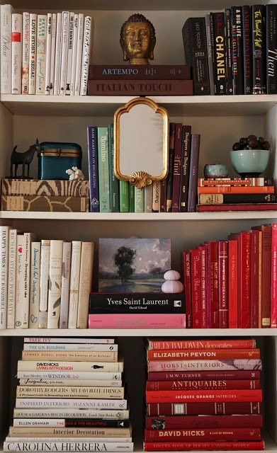 How To Display Books With Style: 5 Tips And 26 Examples - DigsDigs