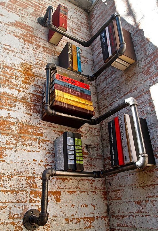 How To Display Books With Style: 5 Tips And 26 Examples - DigsDigs