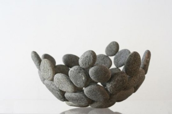 How To Incorporate Pebbles Into Your Home Décor: 28 Ideas - DigsDigs