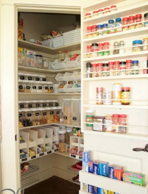 How To Organize Your Pantry: 35 Easy And Smart Ideas - DigsDigs