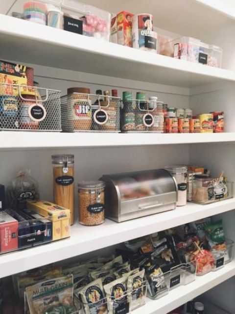 How To Organize Your Pantry: 35 Easy And Smart Ideas - DigsDigs