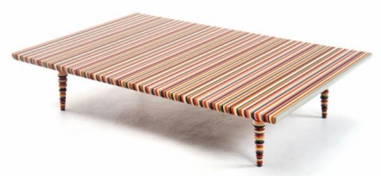 Modern Furniture In The Rainbow Colors - DigsDigs