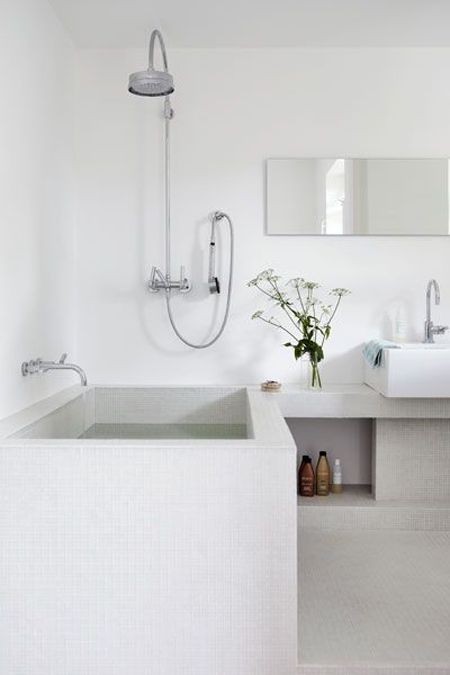 23 Ideas To Give Your Bathtub A New Look With Creative Siding - DigsDigs
