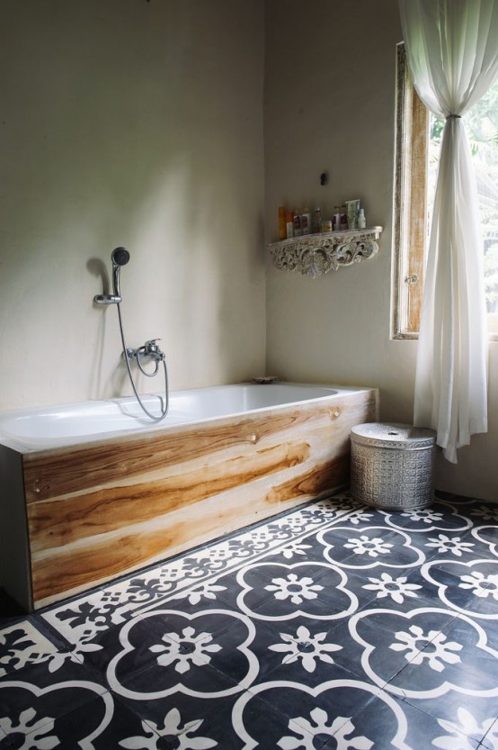 23 Ideas To Give Your Bathtub A New Look With Creative Siding - DigsDigs